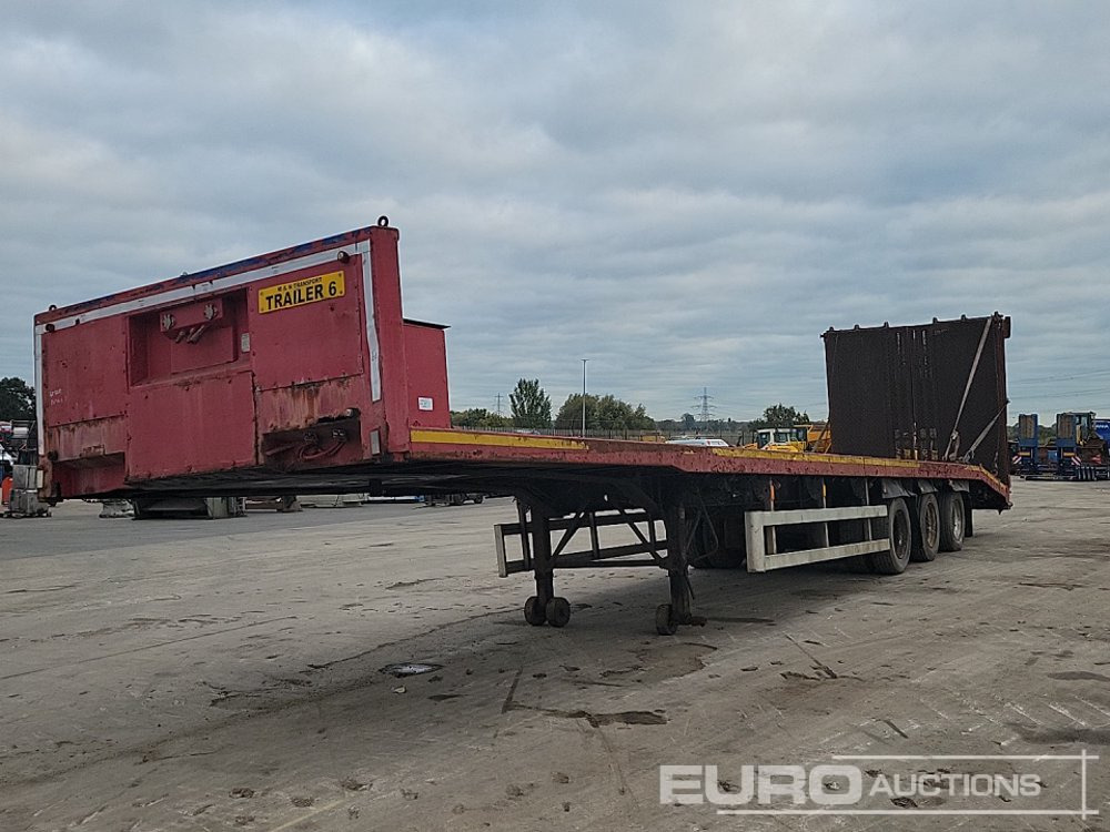 Продажа Dennison Step Frame Low Loader Trailer, Hydraulic Ramps ...